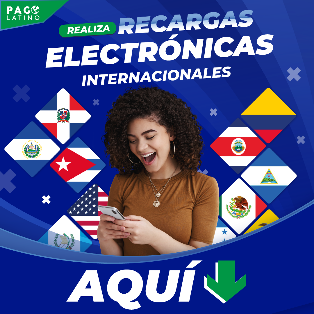 Publicidad para vender recargas electrónicas - Pagolatino