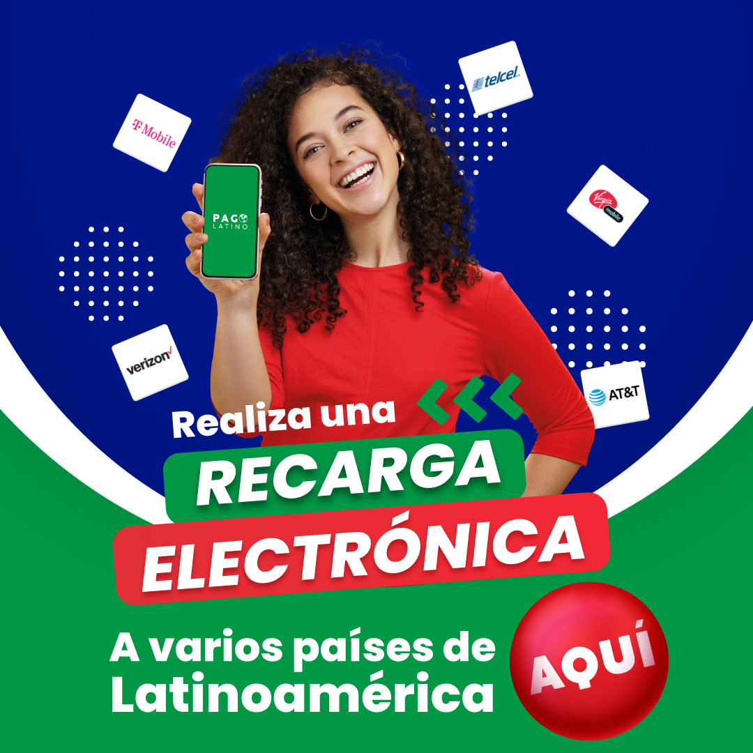 Publicidad para vender recargas electrónicas - Pagolatino
